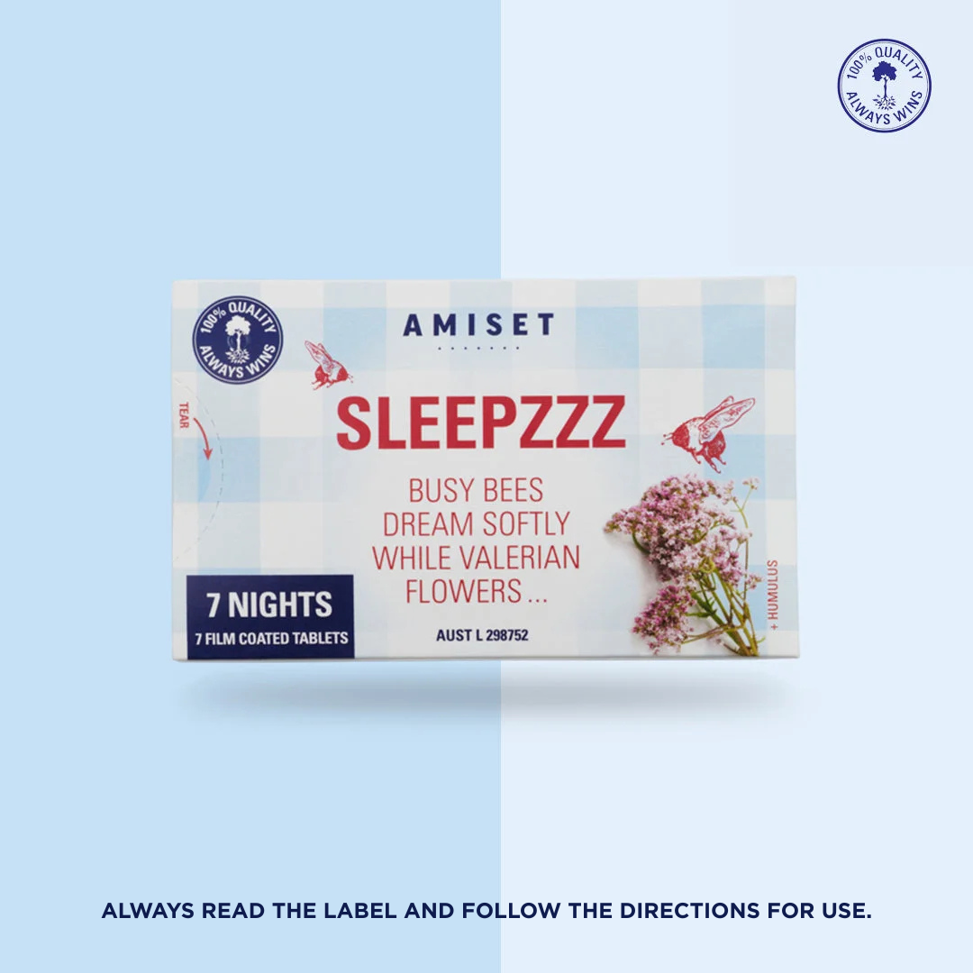 SLEEPZZZ 7 NIGHTS® 2 Pack: Tablets for mild anxiety relief to sleep