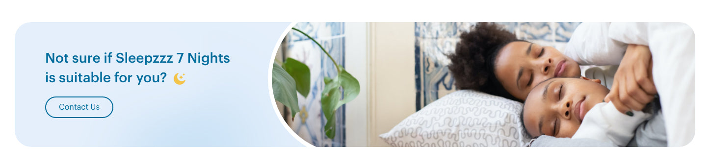 SLEEPZZZ 7 NIGHTS® 2 Pack: Tablets for mild anxiety relief to sleep