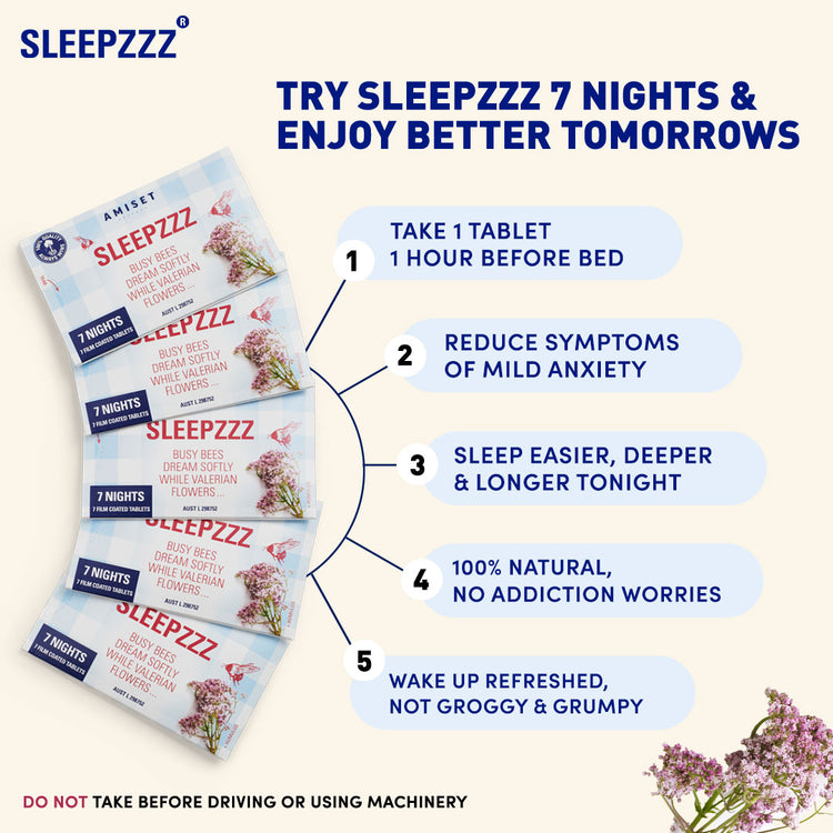 Retailer Signup: Stock SLEEPZZZ® 7 NIGHTS Today